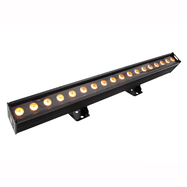 Ribalta LED Long Bar IP65 RGBWA+UV - 18x15W - GDB - Gobos do Brasil